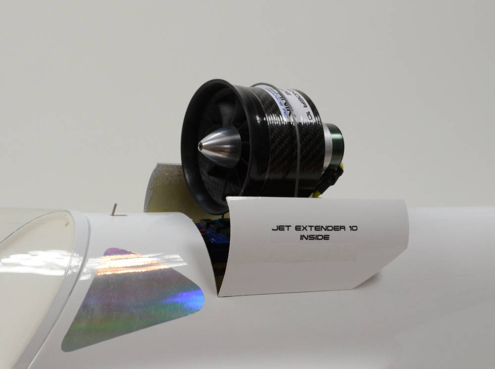 Icare EDF Jet Extender - Self Launch System for Gliders Icare EDF Jet Extender - Self Launch System for Gliders