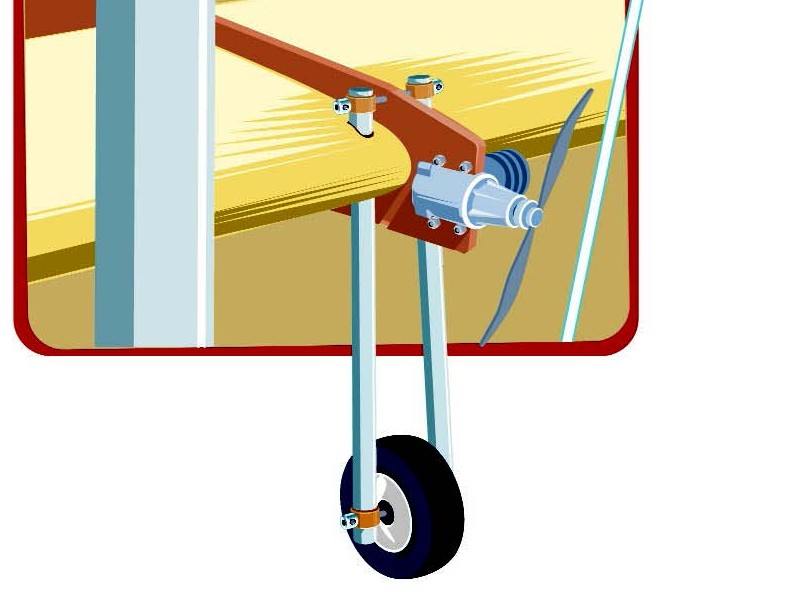 Light, Low-cost Dual Strut Landing Gear - Fly RC Magazine