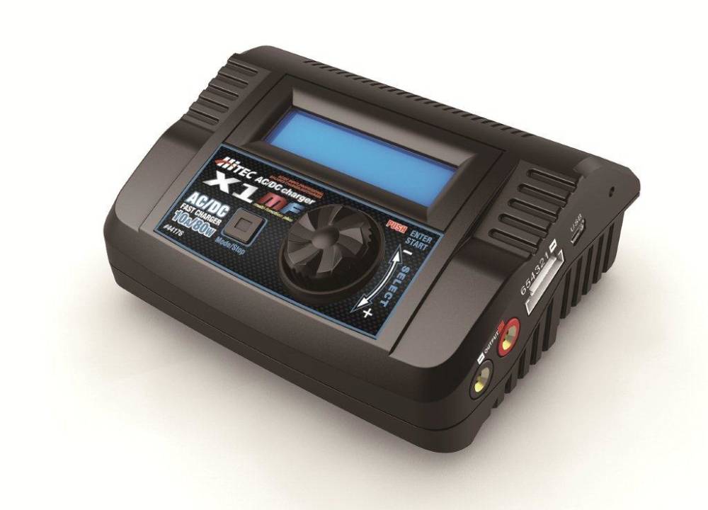 Hitec X1 MF 80-Watt Multi-Function AC/DC Charger