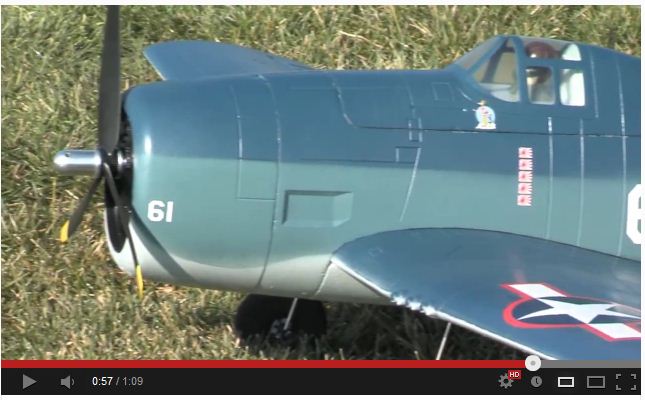 Video: Tower Hobbies F6F Hellcat Brushless Rx-R