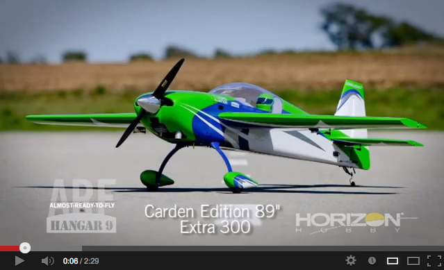 Video - Hangar 9 Carden Edition 89" Extra 300