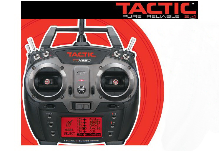 Tactic Eight Channel 2.4GHz Computer Radio