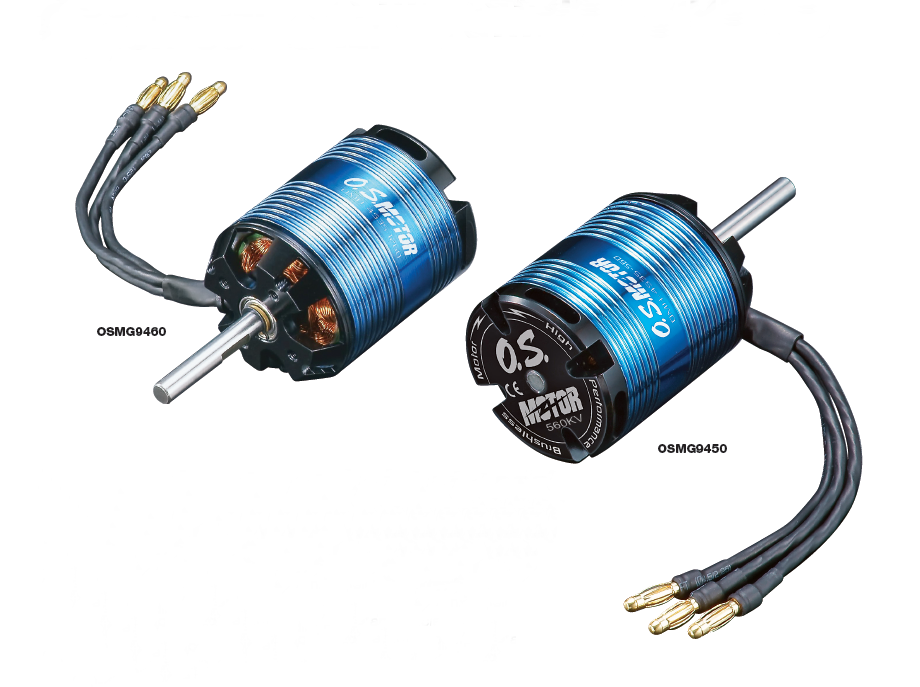 OS Engines Brushless Outrunner Heli Motors