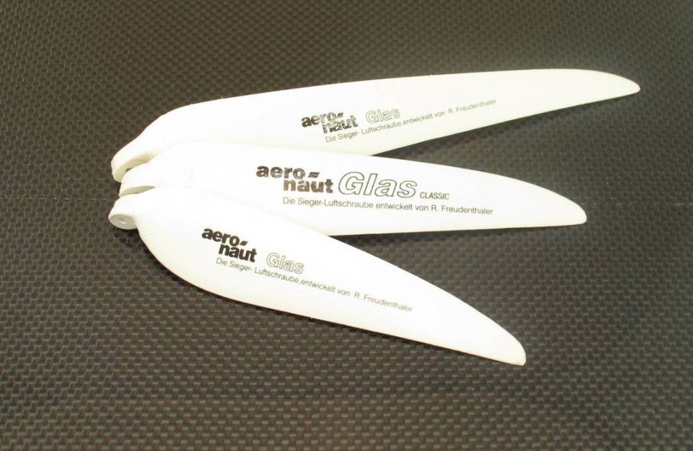 Esprit Model Aeronaut Glas White Folding Propellers (Classic)