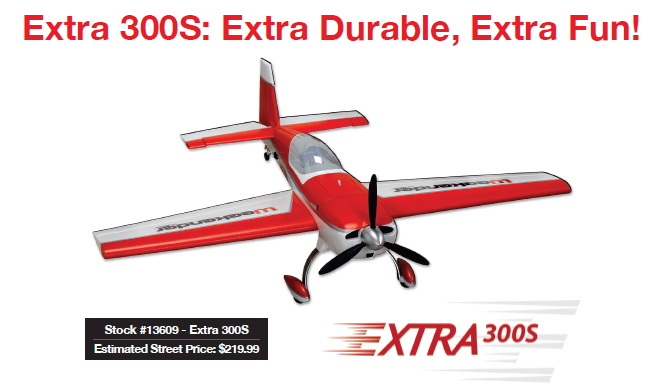 Hitec Extra 300S; Extra Durable, Extra Fun!