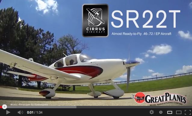 Video - Great Planes Cirrus SR22T