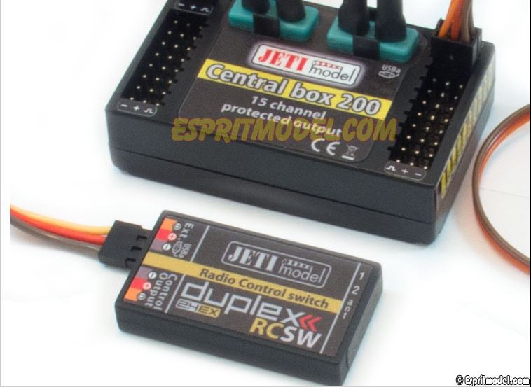 Esprit Models Jeti Central Box 200 Power Distribution Unit