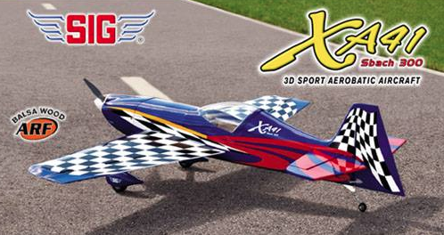 Video - Sig XA41 Sbach 300 ARF