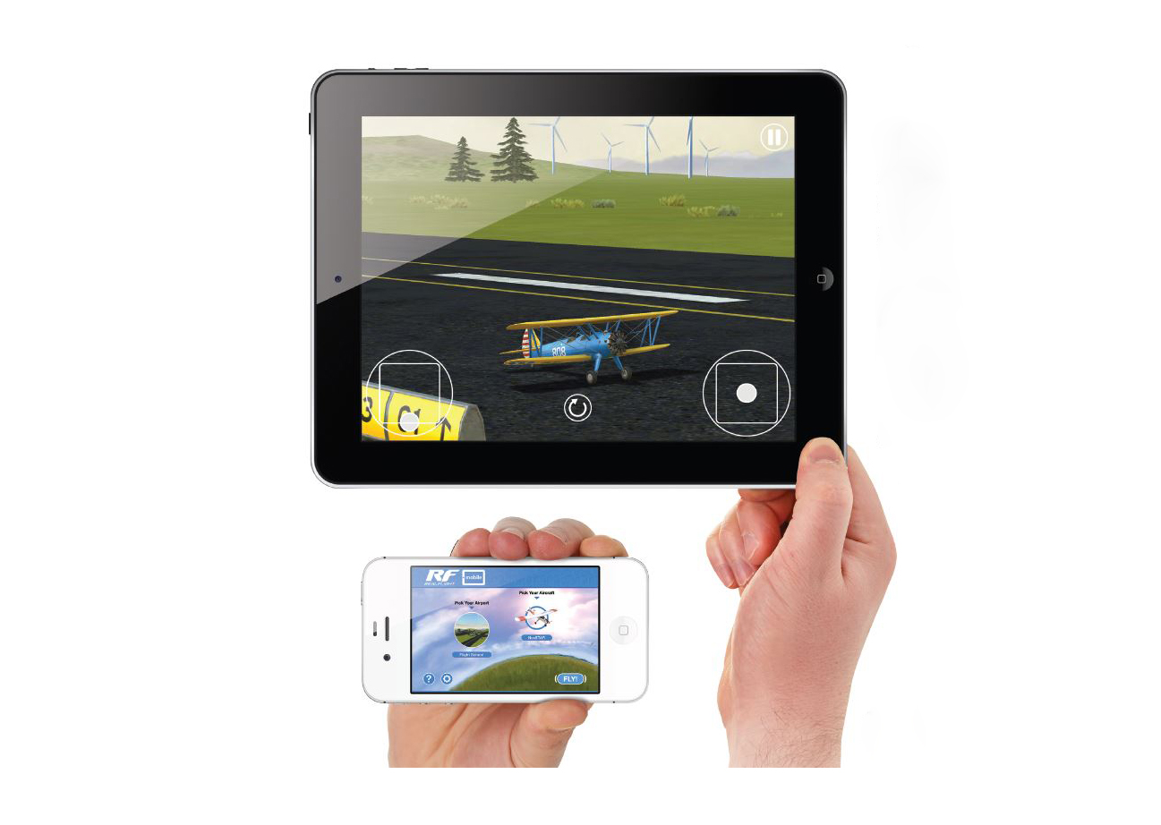 RealFlight Mobile App for iOS and Android Devices