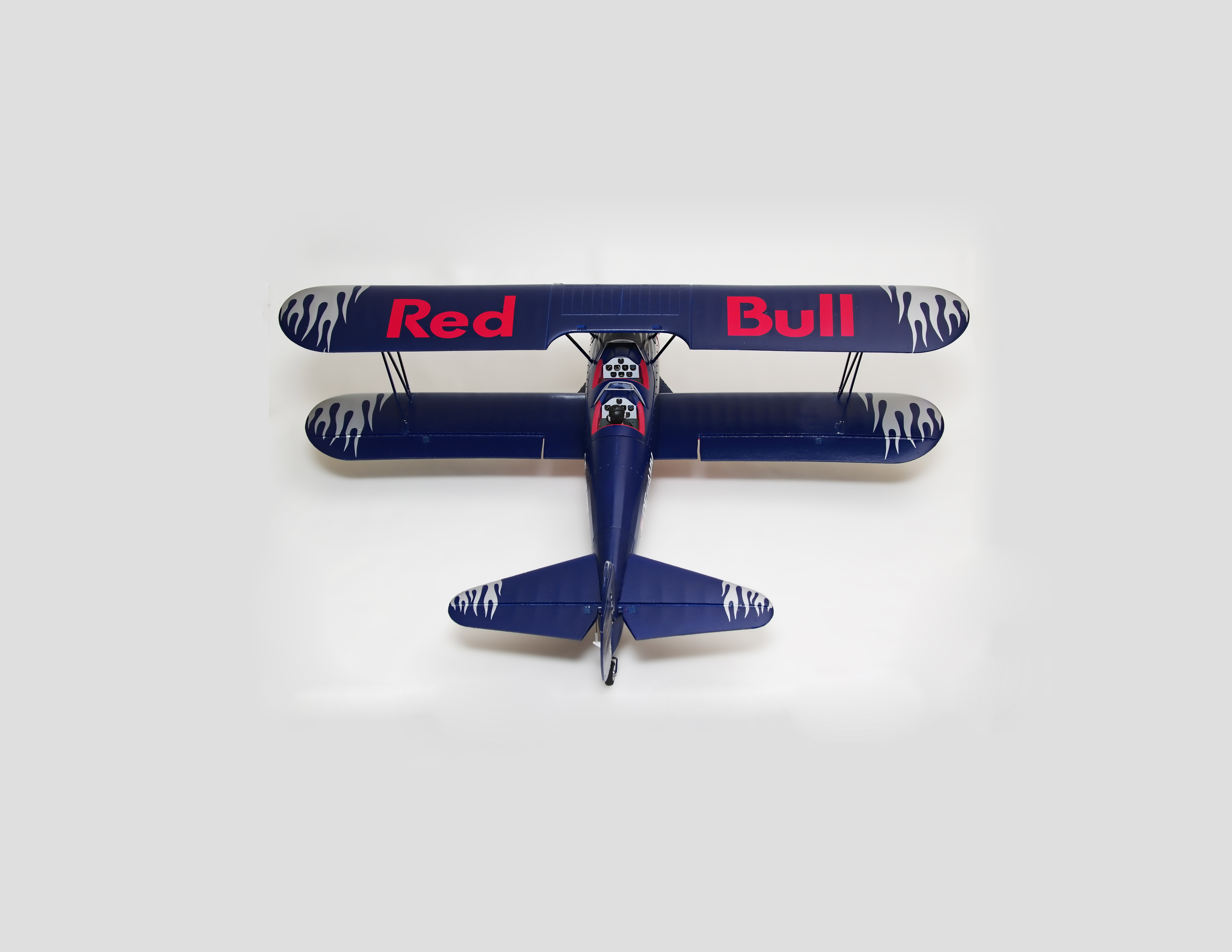 Flitework Red Bull PT-17 Stearman Bipe Receiver Ready