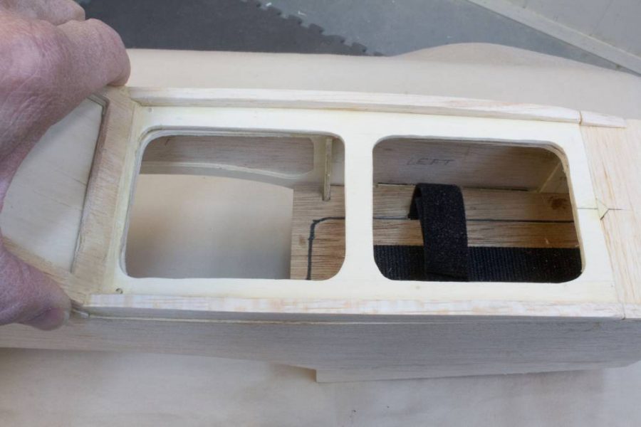 RC KITS: The Great Planes Ultra Sport 60 ... Finishing The Hatch Cover ...