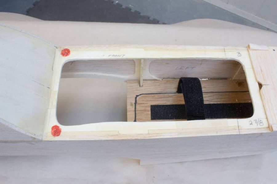 RC KITS: The Great Planes Ultra Sport 60 ... Finishing The Hatch Cover ...