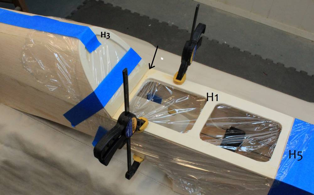 RC KITS: The Great Planes Ultra Sport 60 ... Finishing The Hatch Cover ...