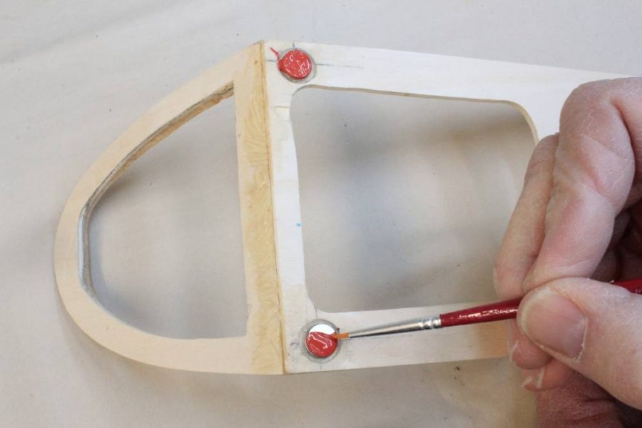 RC KITS: The Great Planes Ultra Sport 60 ... Finishing The Hatch Cover ...